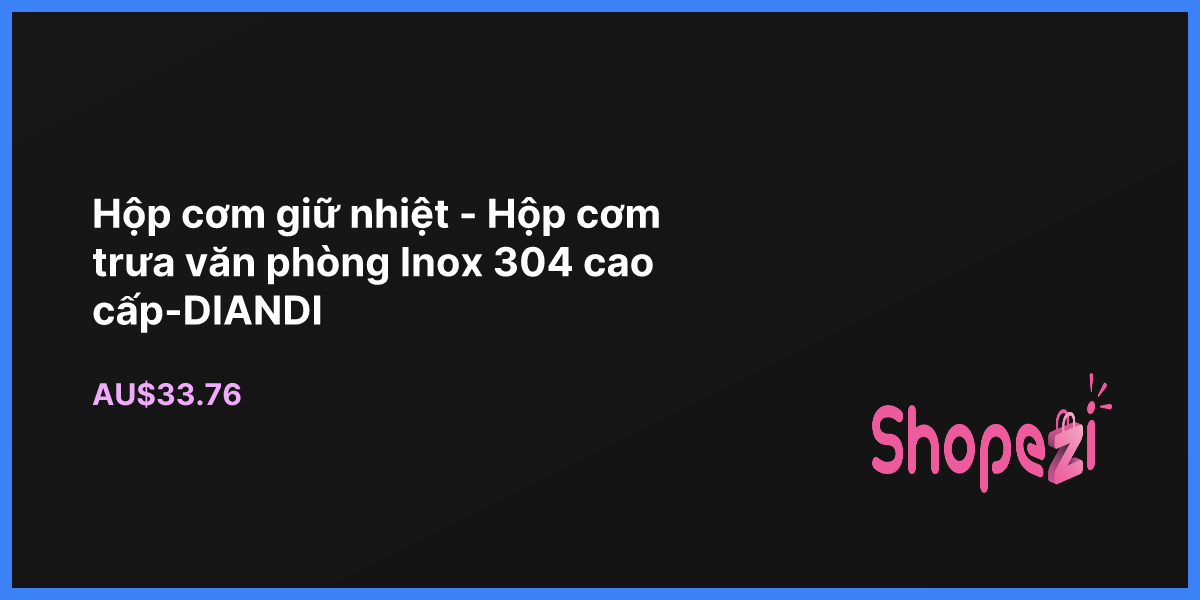 Hộp cơm giữ nhiệt - Hộp cơm trưa văn phòng Inox 304 cao cấp-DIANDI | Shop for Clothing, Toys ...